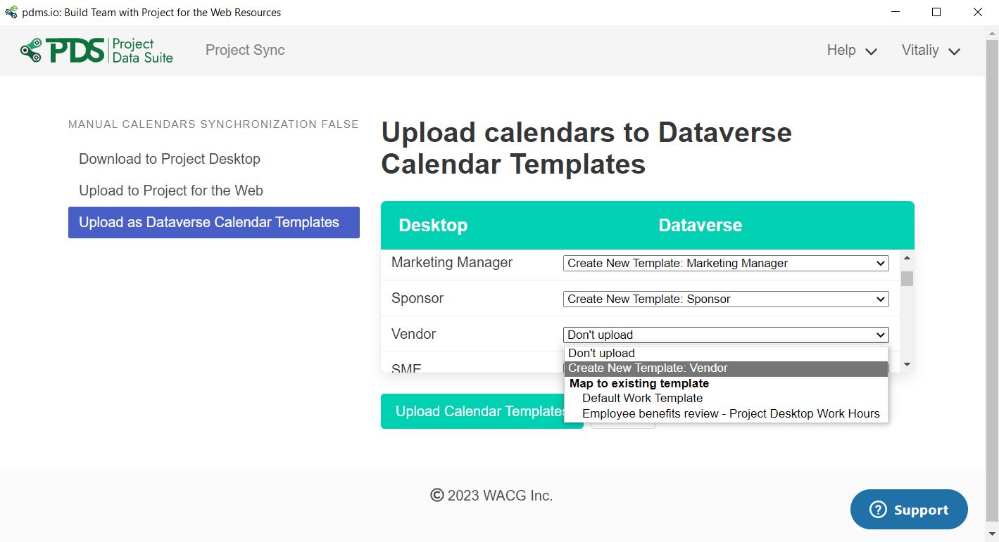 Calendars Migration from Project Online – projectdata.io Help Center