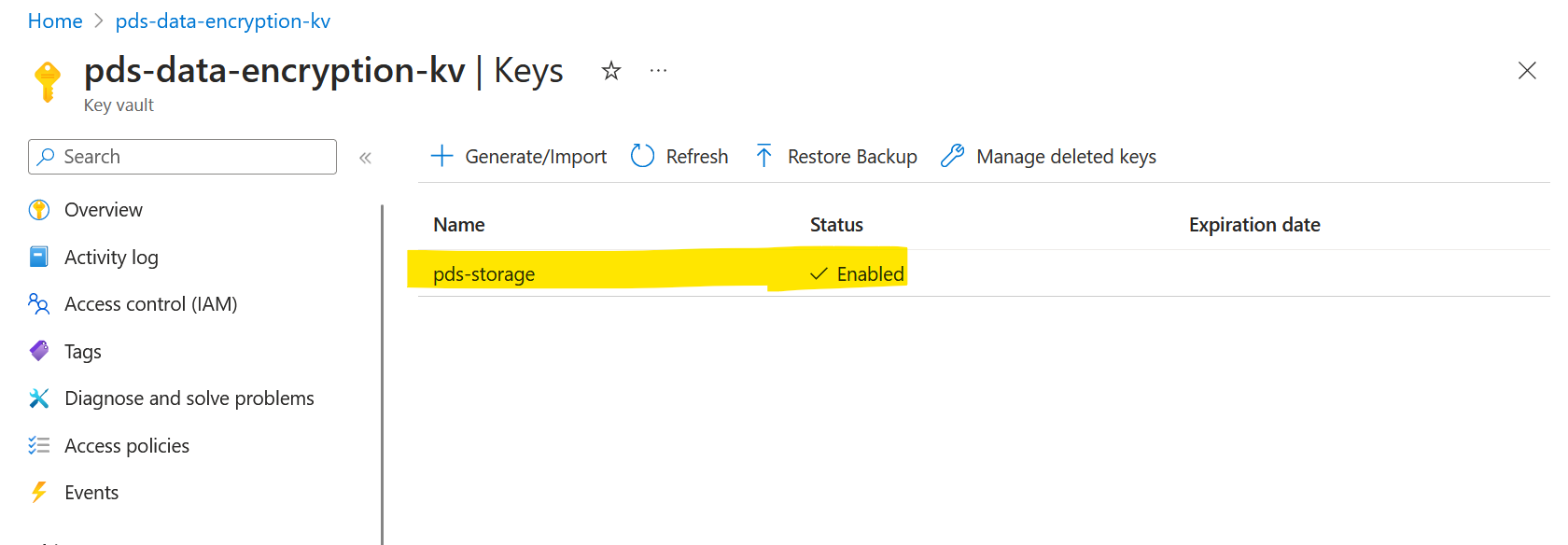 How to set up Azure KeyVault for Bring Your Own Key (BYOK) Scenario ...