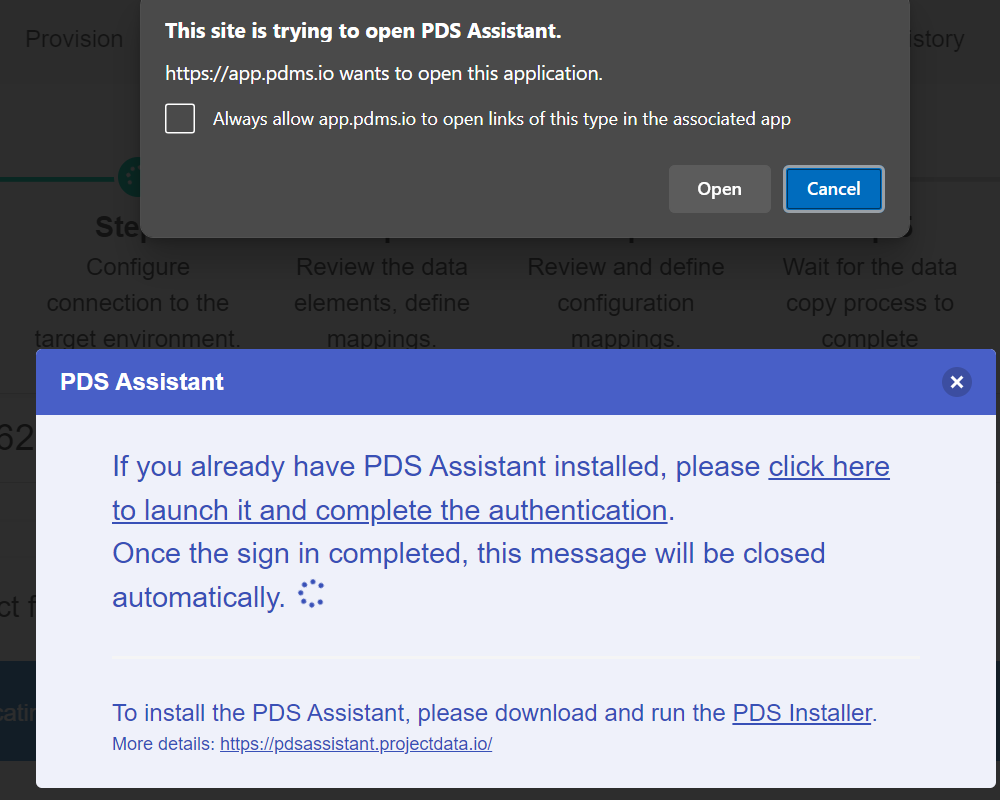 How To Use PDS Assistant App – projectdata.io Help Center
